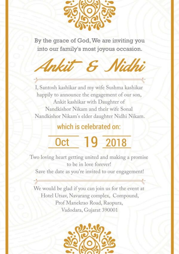 Custom invitation Card Design | Byteknight Designs Work - Portfolio