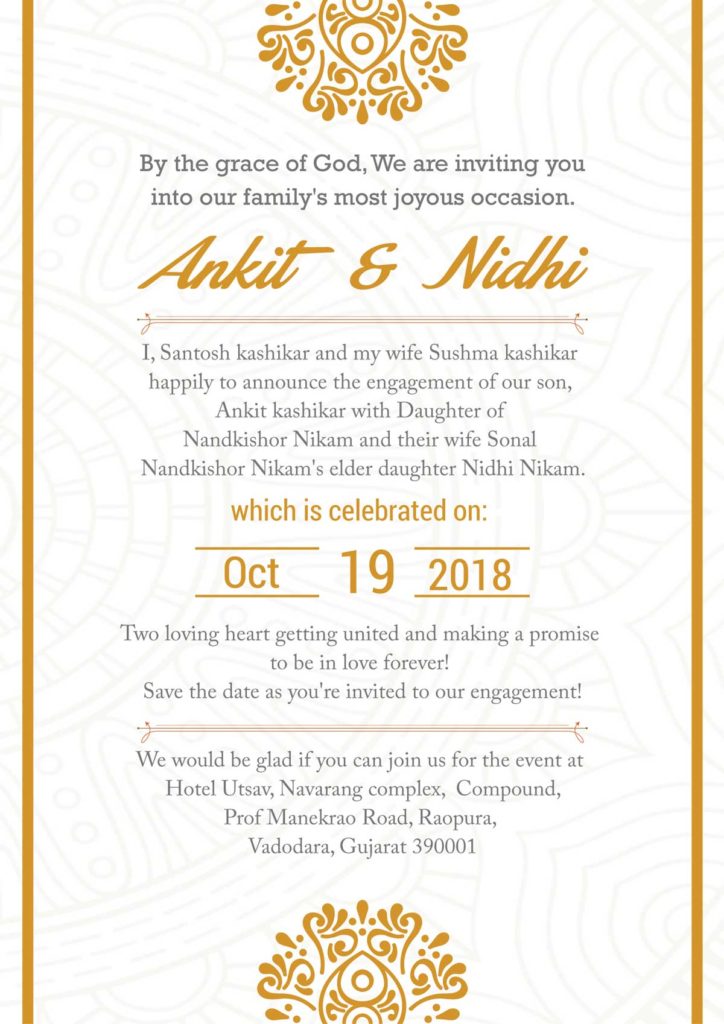 Custom invitation Card Design | Byteknight Designs Work - Portfolio